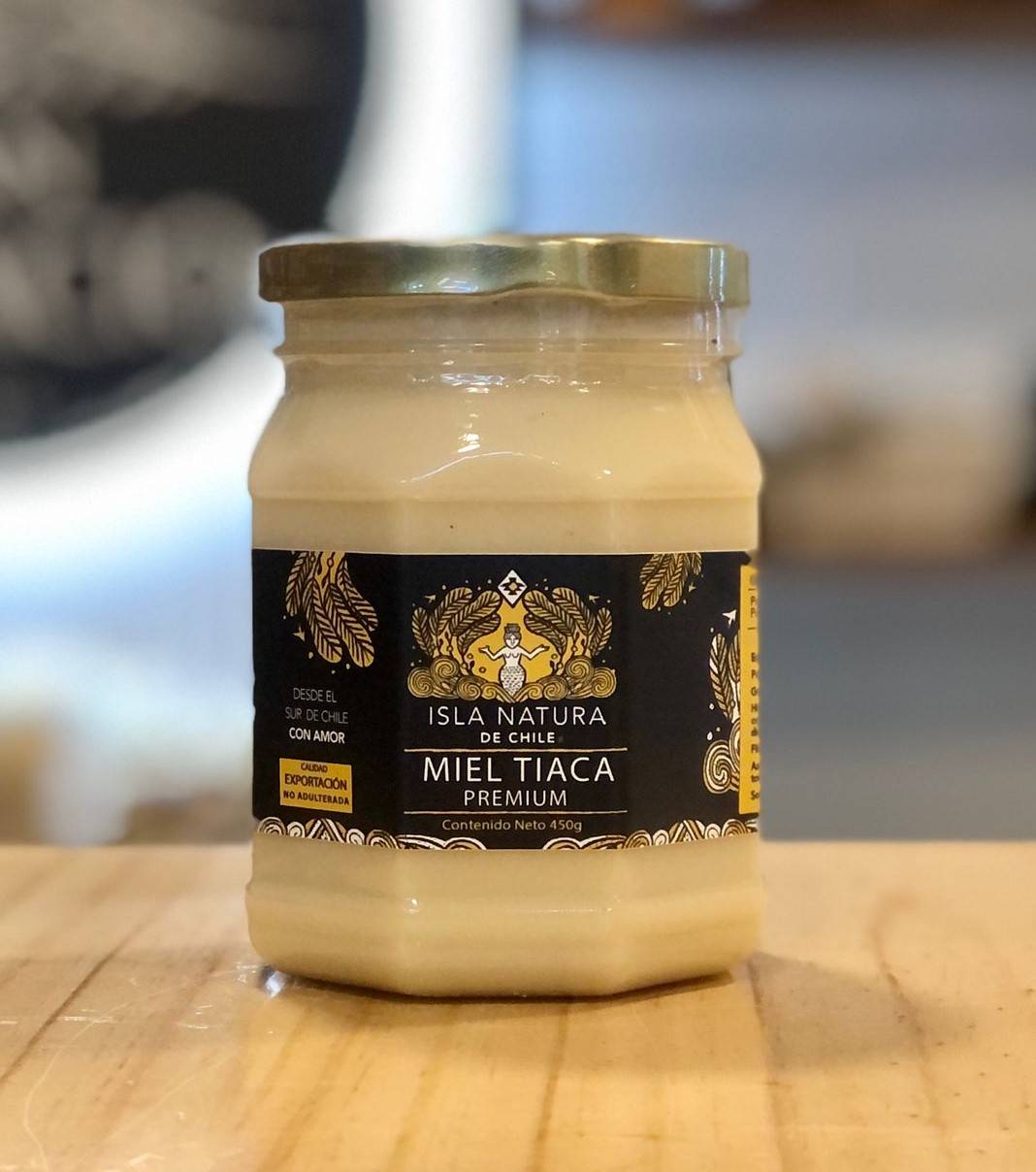 Miel de Tiaca 100% Natural de Ancud 450 gr Isla Natura – Emporio San Ignacio