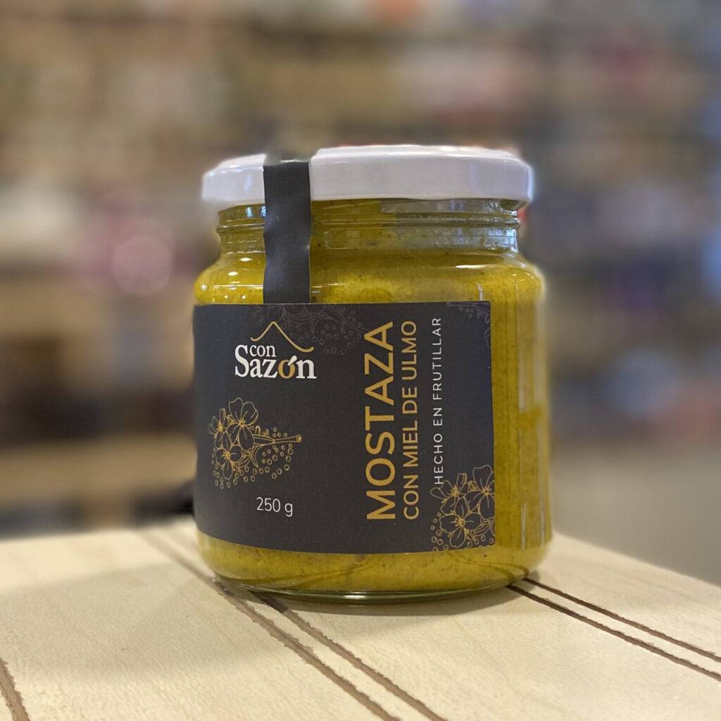 Mostaza con Miel de Ulmo 250 gr Con Sazón – Emporio San Ignacio
